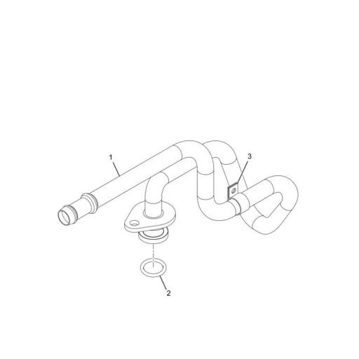 1885860C92 Navistar International | Fuel/Coolant Supply Tube Assembly ...