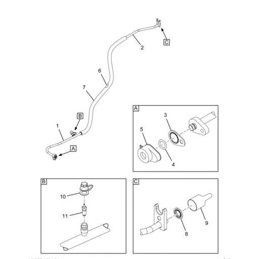4064676C94 Navistar International | Air Conditioning Hose Condenser to ...