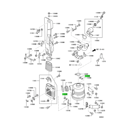 MF445084 Mitsubishi FUSO | Air Cleaner Nut | Source One Parts Center