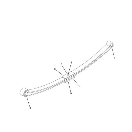 3555912C91 Navistar International | Spring Chassis Assembly Front ...