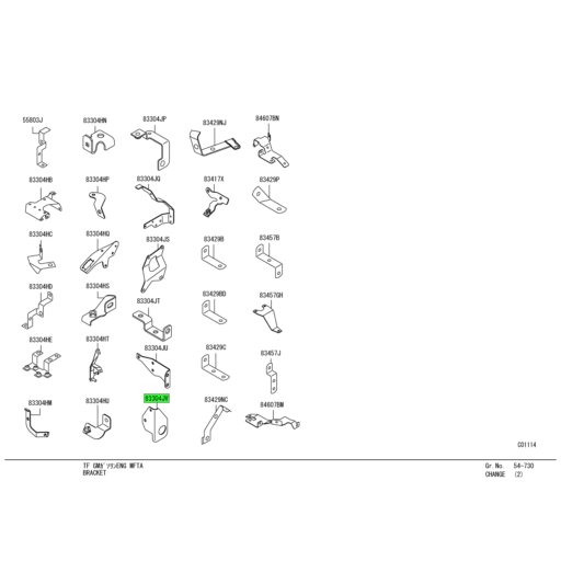ML296148 Mitsubishi FUSO | Harness Bracket | Source One Parts Center