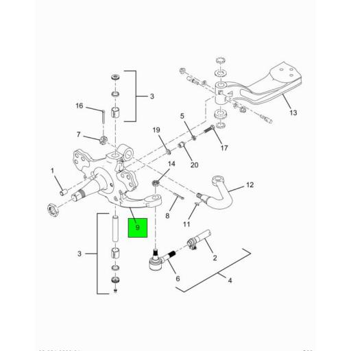 2521305C91 Navistar International | LT STEERING KNUCKLE | Source One ...