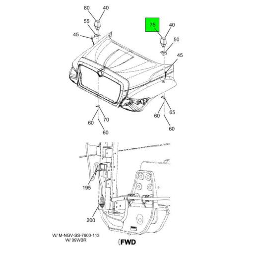 4154555C1 IC Bus | Left-Hand Dual-Face Light Amber-Red LED | Source One ...