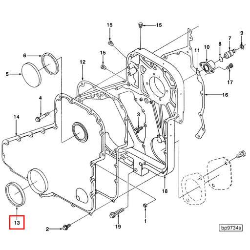 3908139 Cummins | Front Seal Service Kit | Source One Parts Center