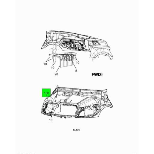 4123932C1 Navistar International | Left Headlight Road Splash Deflector ...
