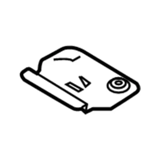 HC3Z25454A48AB Ford | Camel Handle - Front Center | Source One Parts Center