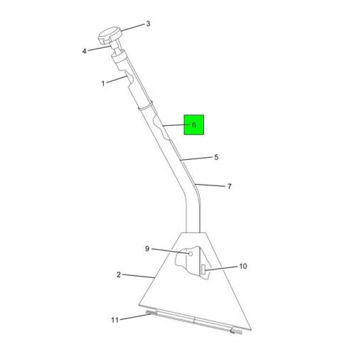 418694C3 Navistar International | HOSE FLEX AIR NYLON 1/4 OD- GREEN ...