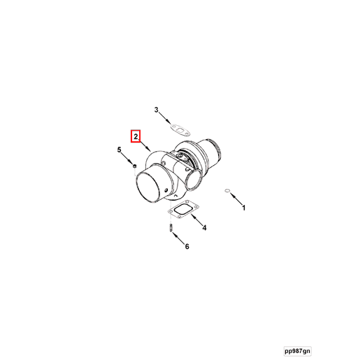 3591362 Cummins | HX35 Turbo | Source One Parts Center