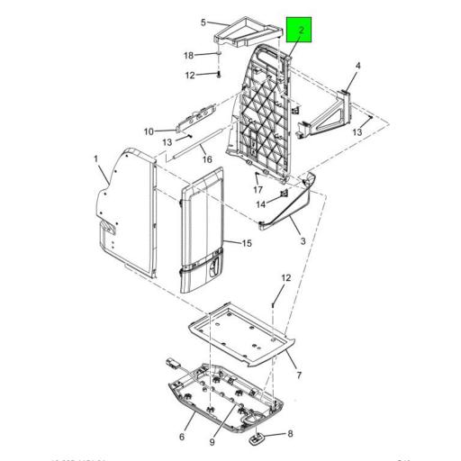 3747747C2 Navistar International | Rear Upper Side Panel Right | Source ...