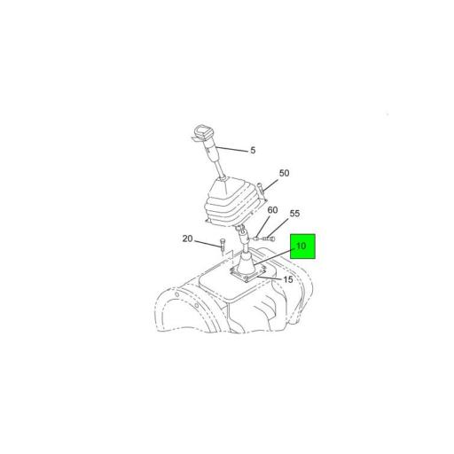 2030881C91 Navistar International | Control Housing with Lever | Source ...