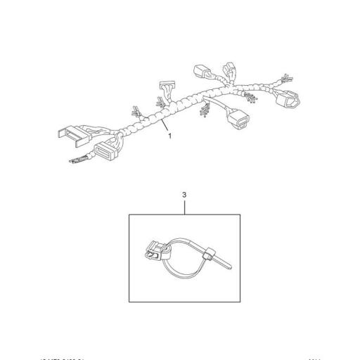 2513038C92 Navistar International | Engine Harness Assembly Kit with ...
