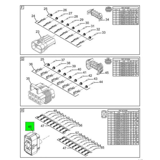 3605715C1 Navistar International | Body 20-Way Bolt Assist Connector ...