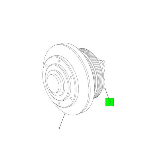 2590309C91 Navistar International | Fan Drive Pulley Hub | Source One ...