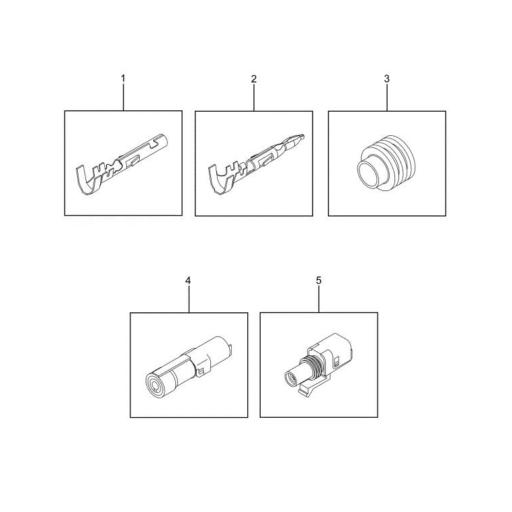 2505024C91 Navistar International | Single-Prong Terminal Kit | Source ...