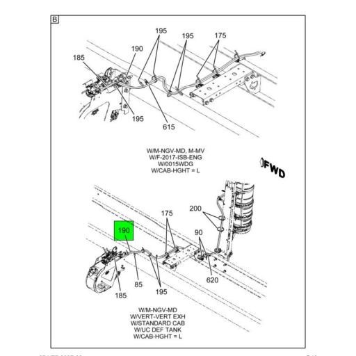 4079624C1 Navistar International | DEF Fluid Supply Hose | Source One ...