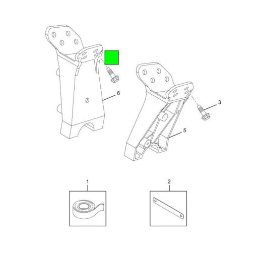 3844014C5 Navistar International | Right Cab Side Support | Source One ...