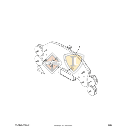 2511433C91 Navistar International | Instrument Panel Module | Source ...