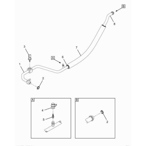 4267013C94 Navistar International | A/C Hose Assembly Compressor-to ...