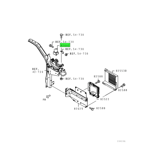 MK667726 Mitsubishi FUSO | Glow Plug Control Unit | Source One Parts Center