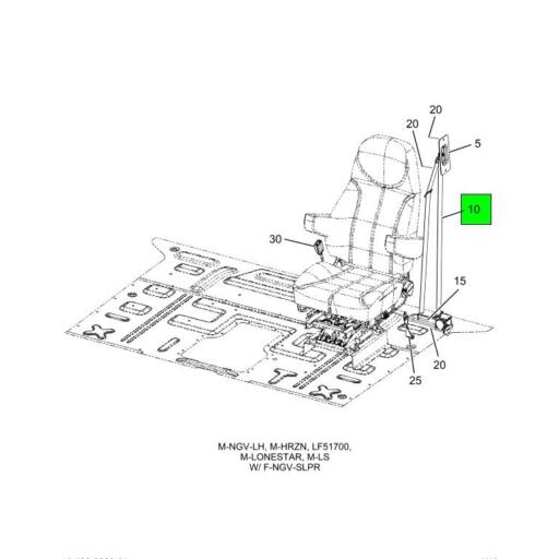 2515202C1 Navistar International | Retractor Assembly with Slider ...
