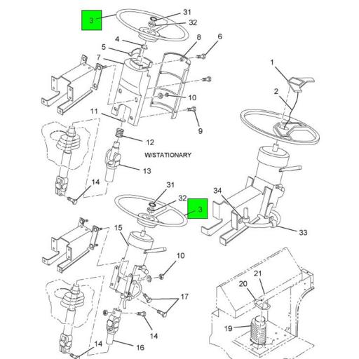 1661769C1 Navistar International | Steering Wheel 18 in | Source One ...