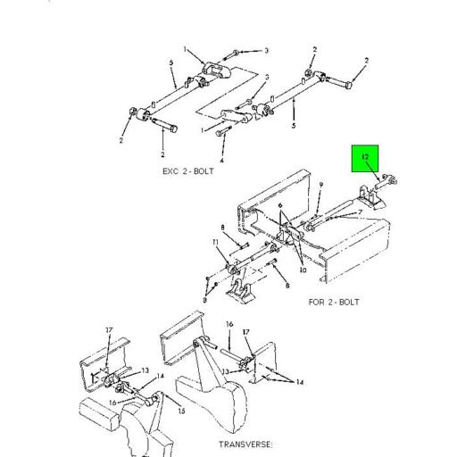 1693060C1 Navistar International | Torque Rod Bushing | Source One ...