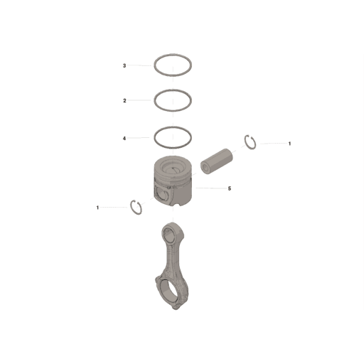 4089950 | Genuine Cummins® Piston Kit | Source One Parts Center