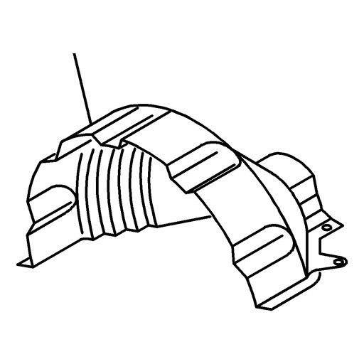 8-97611-088-0 Isuzu | Heat Protector | Source One Parts Center