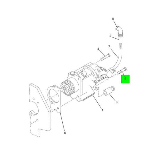 1818726C1 Navistar International | M8 x 70 Bolt | Source One Parts Center