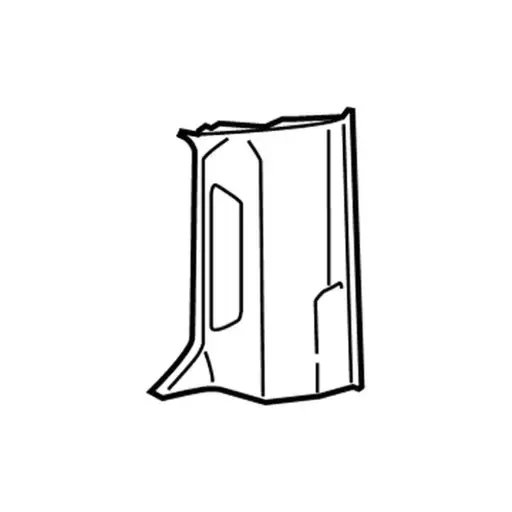 CK4Z6131010AA Ford | Body D-Pillar Trim Panel Crew Van | Source One ...