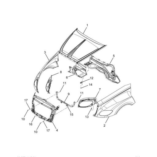 4036099C93 Navistar International | Hood As-Purchased 125BBC | Source ...
