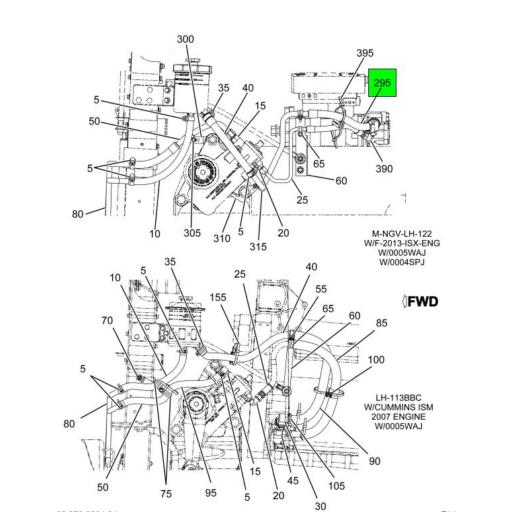 4023128C1 Navistar International | Power Steering Hose Assembly ...