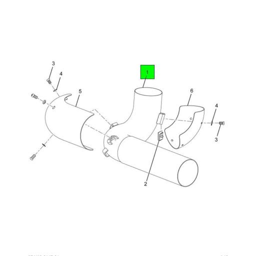 4034690C1 Navistar International | Exhaust Pipe | Source One Parts Center