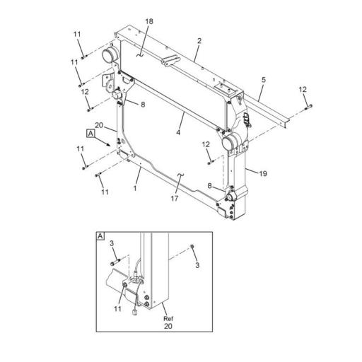 2598333C91 Navistar International | Oil Cooler Assembly | Source One ...