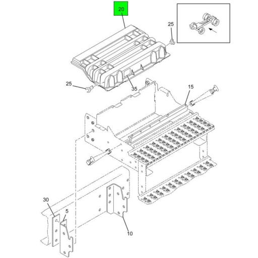 3535374C2 Navistar International | Cover Battery Box | Source One Parts ...