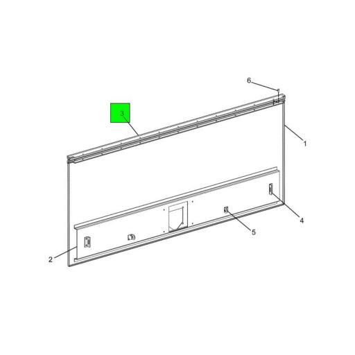 2212079C92 IC Bus | Hinge Assembly Rubber 114 | Source One Parts Center