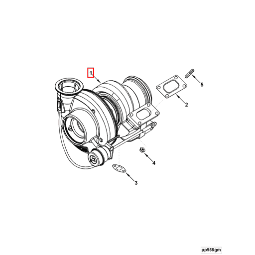 3593378 Cummins | HX27W Turbocharger | Source One Parts Center