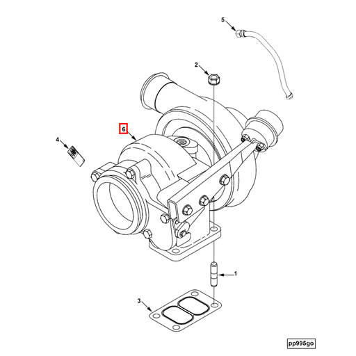 4043401 Cummins | Turbocharger | Source One Parts Center
