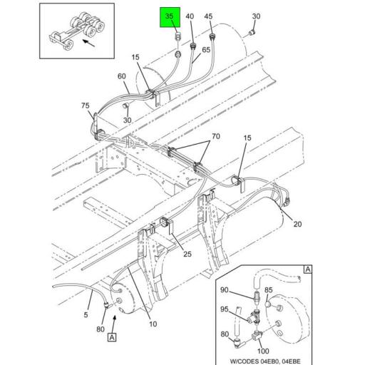 2017790C1 Navistar International | Bracket Mounting Receptacle | Source ...
