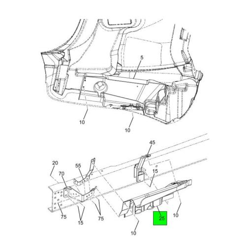 4101767C1 Navistar International | Left-Hand Splash Panel HDD | Source ...