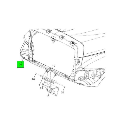 3613761C93 Navistar International | Hood Assembly N/Access Hatch with ...