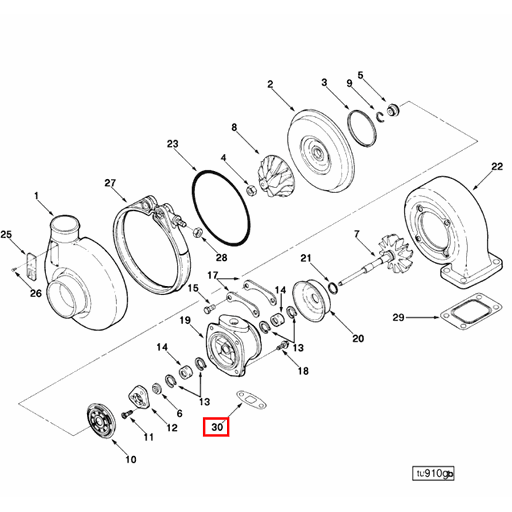 3765575 Cummins | Turbocharger Gasket | Source One Parts Center