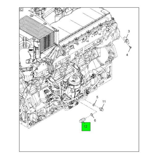 7099637C1 Navistar International | Pressure Sensor 15 Bar | Source One ...