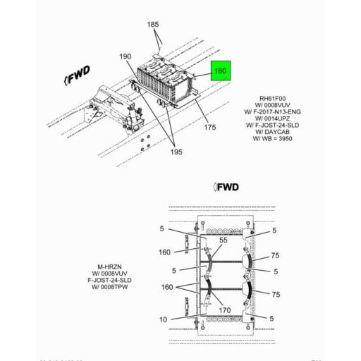 3994043C2 Navistar International | Battery Hold-Down Clamp 3-Group 31 ...