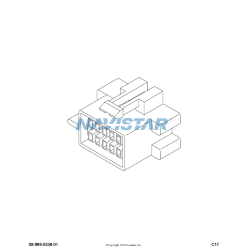 3540612C1 Navistar International | Body Connector 10-Way Male | Source ...