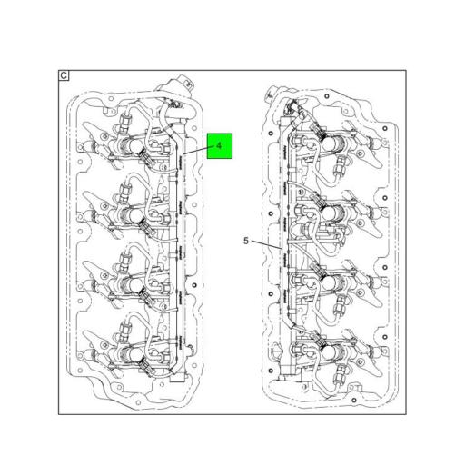 1856011C96 Navistar International | UVC Left-Hand Wiring Harness ...