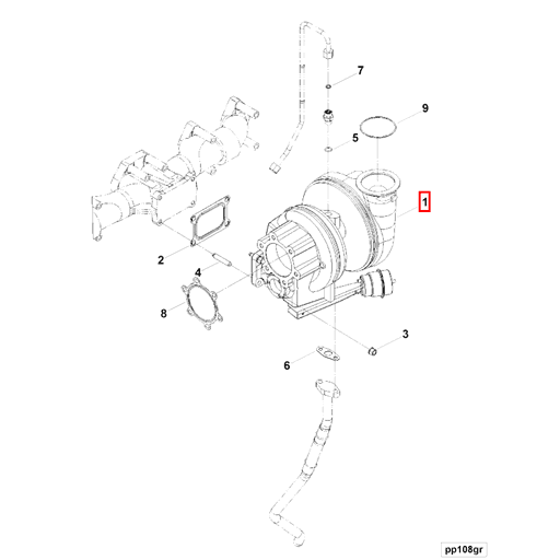 2836723 Cummins | Turbocharger | Source One Parts Center
