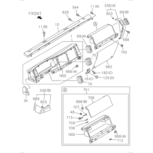 8-98034-928-0 Isuzu | Tray Support | Source One Parts Center