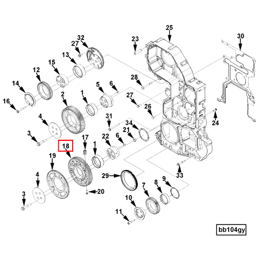 3686909 Cummins | Idler Gear | Source One Parts Center