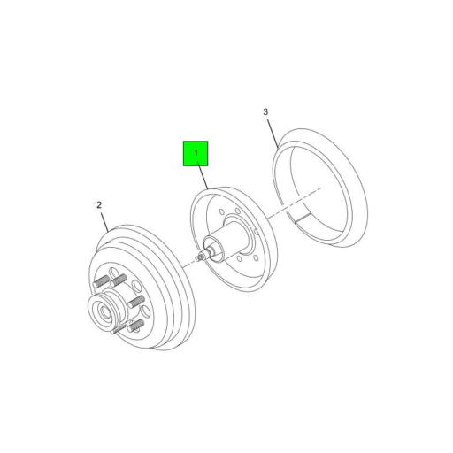 2503970C91 Navistar International | Fan Drive Pulley Hub | Source One ...